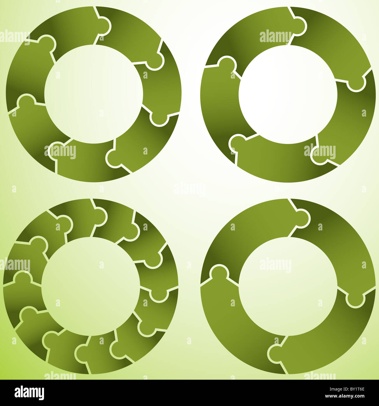 An image of a Puzzle Wheel Stock Photo - Alamy