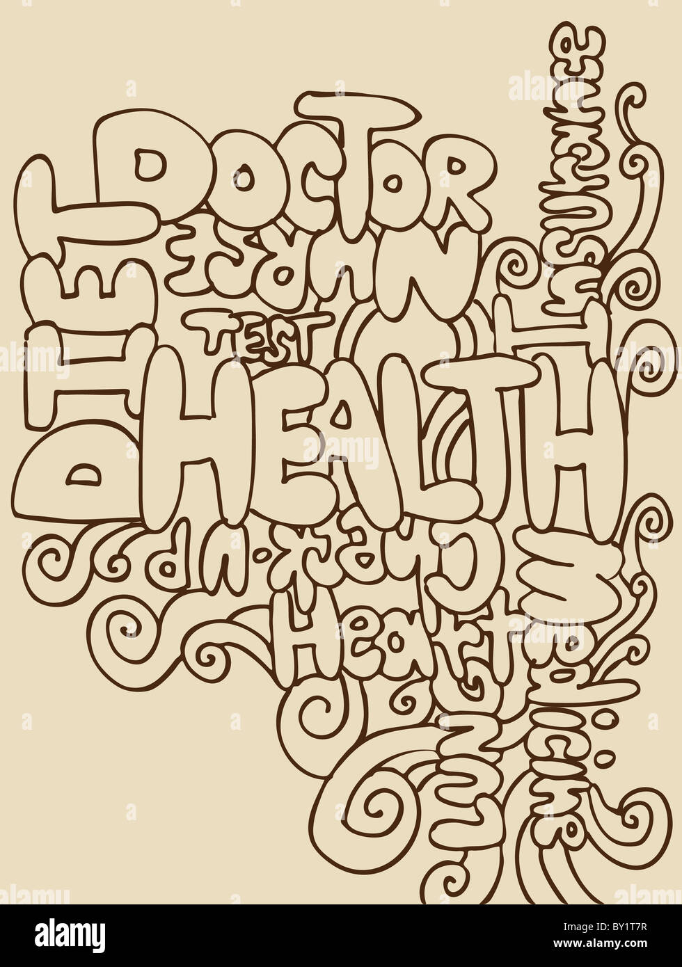 An image of Health Words Stock Photo - Alamy