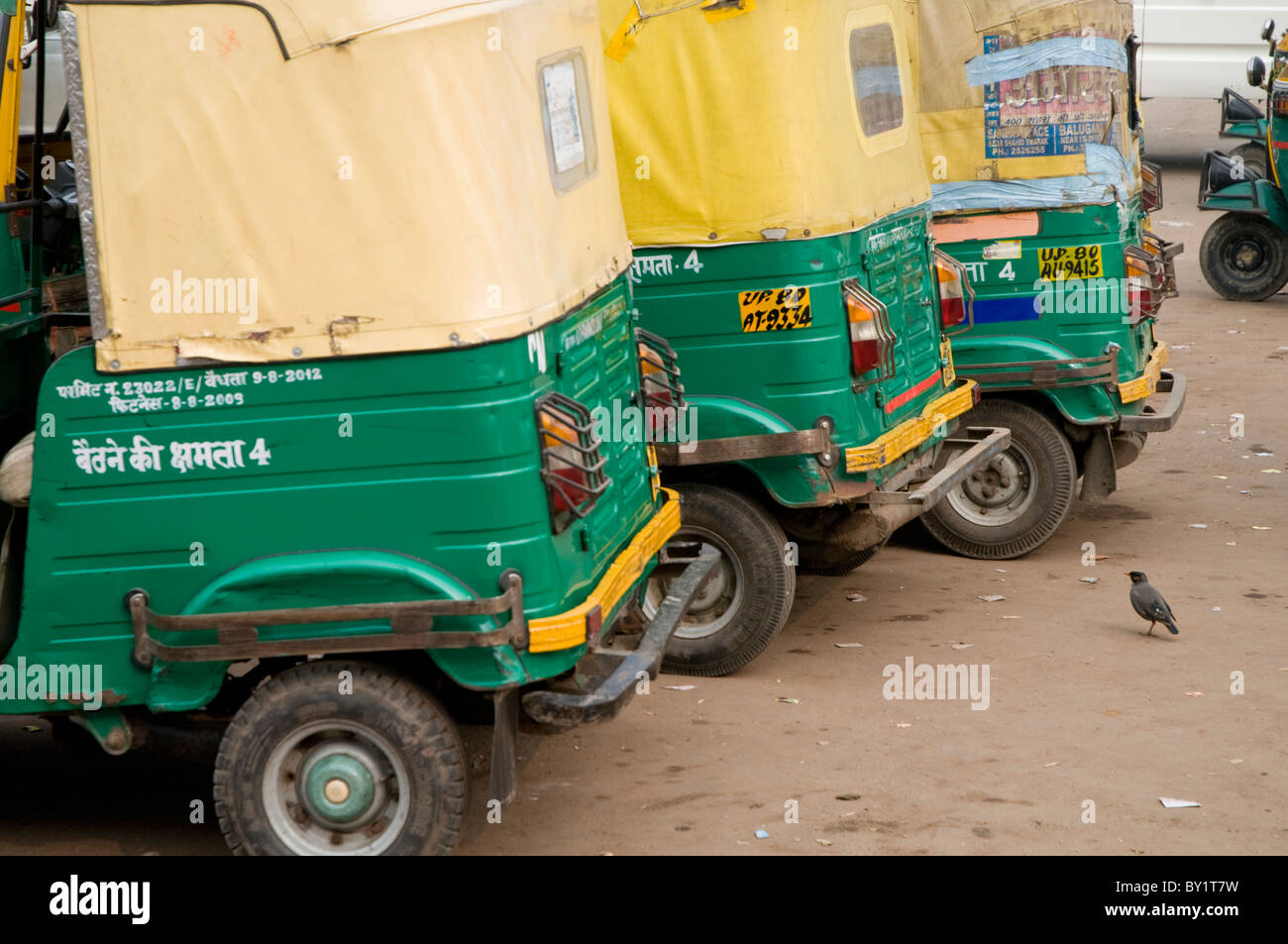 Green yellow tuk tuks hi-res stock photography and images - Alamy