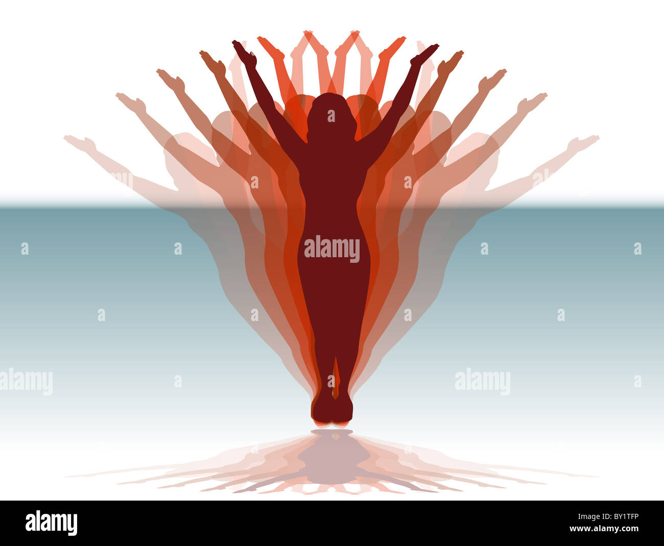 Outreached arms hi-res stock photography and images - Alamy