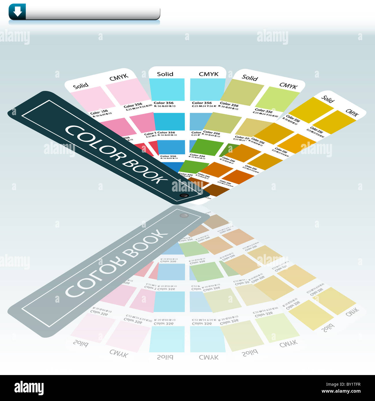 An image of a color guide chart Stock Photo - Alamy