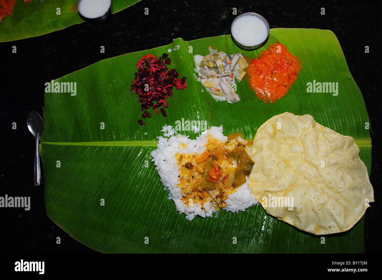 Thali served hi-res stock photography and images - Alamy