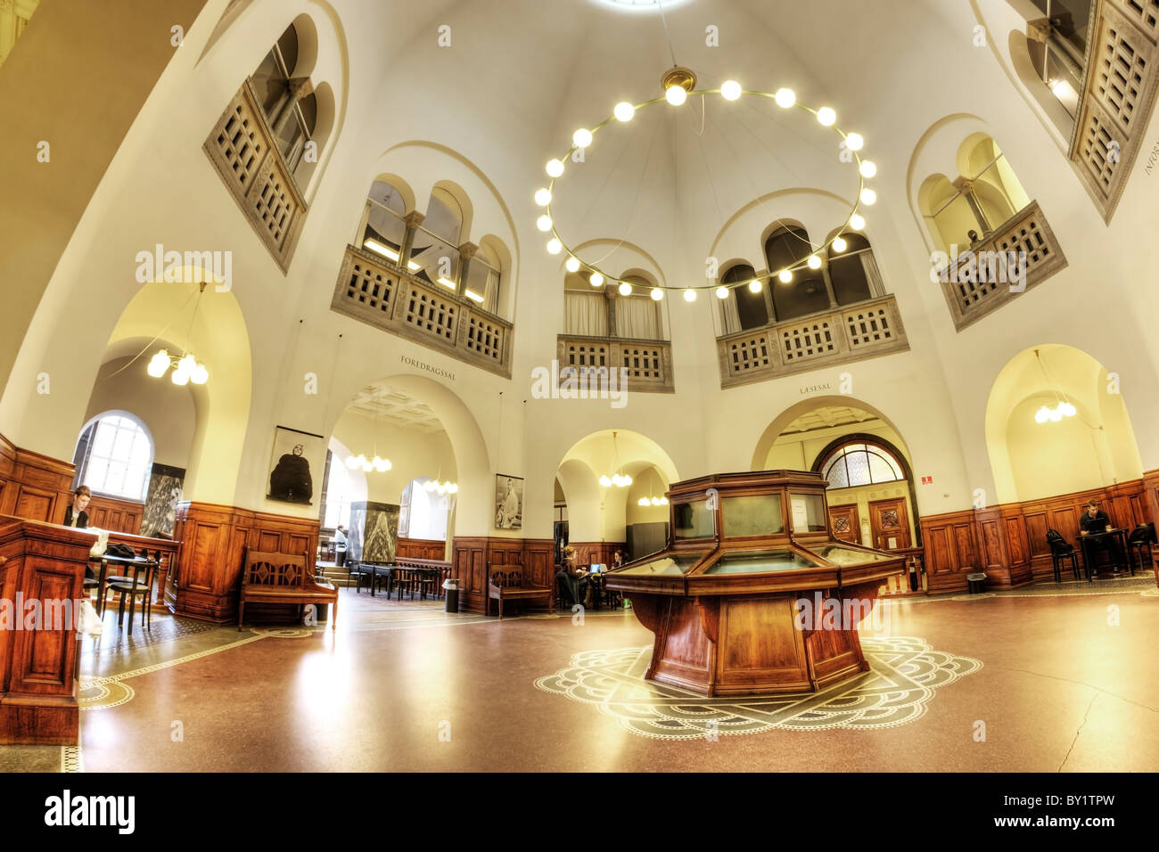Inside the Royal Library Stock Photo - Alamy