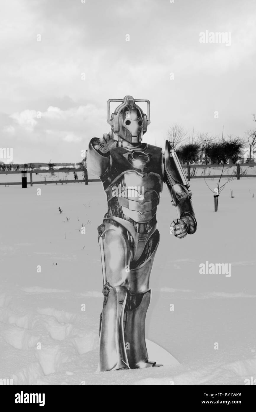 Cyberman Head Drawing