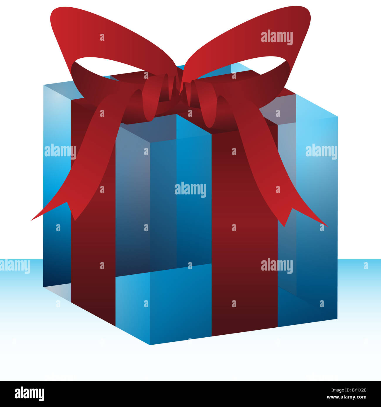 An image of a glass gift box Stock Photo - Alamy