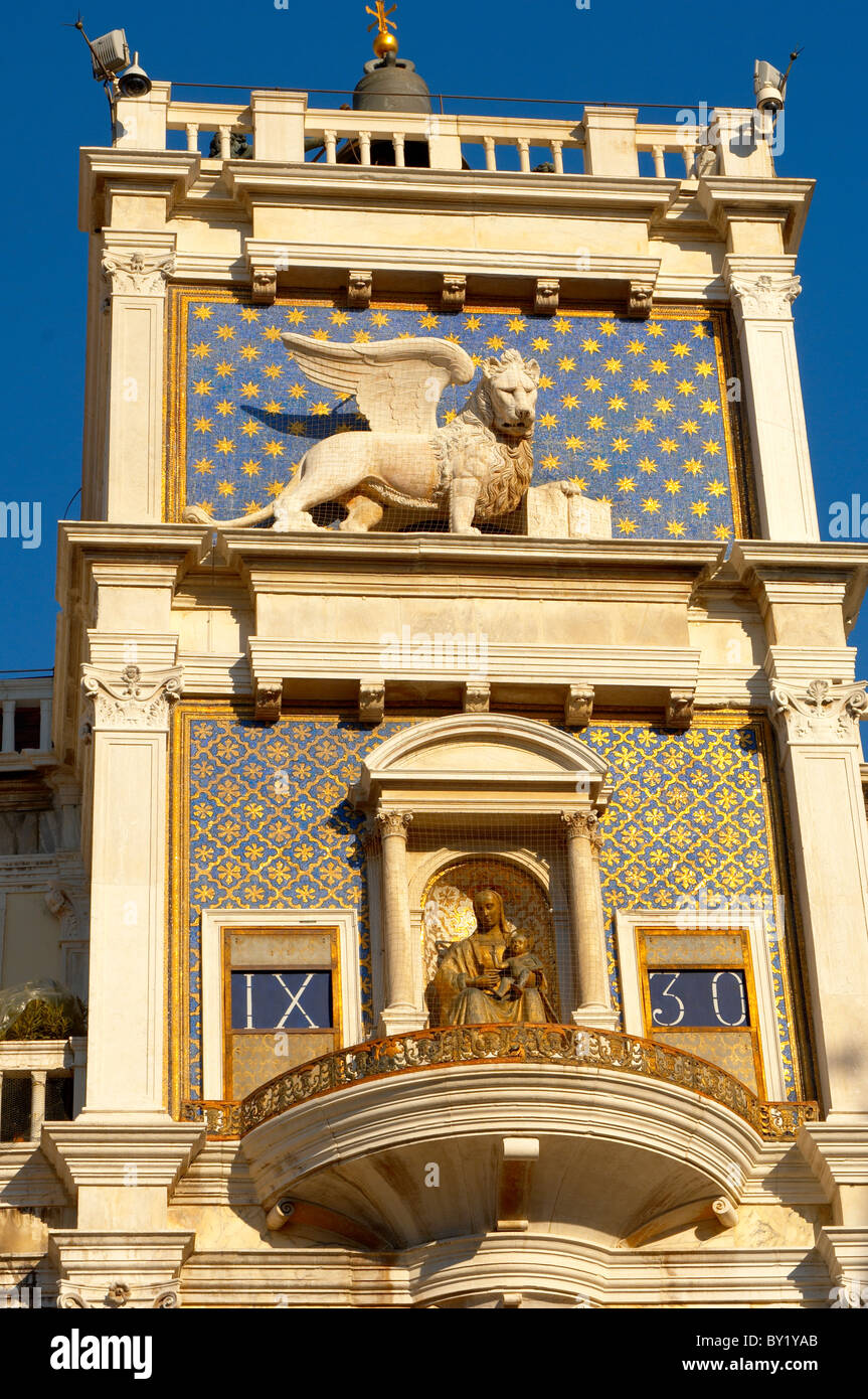 The Bell Tower - Saint Mark's Square - Venice Italy Stock Photo - Alamy