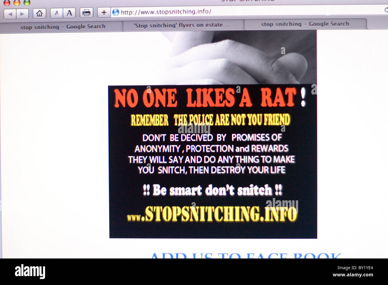 Website Screenshots High Resolution Stock Photography and Images - Alamy