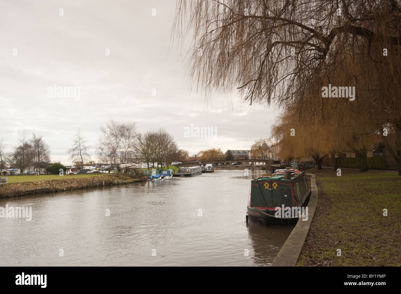 Ely river scene hi-res stock photography and images - Alamy