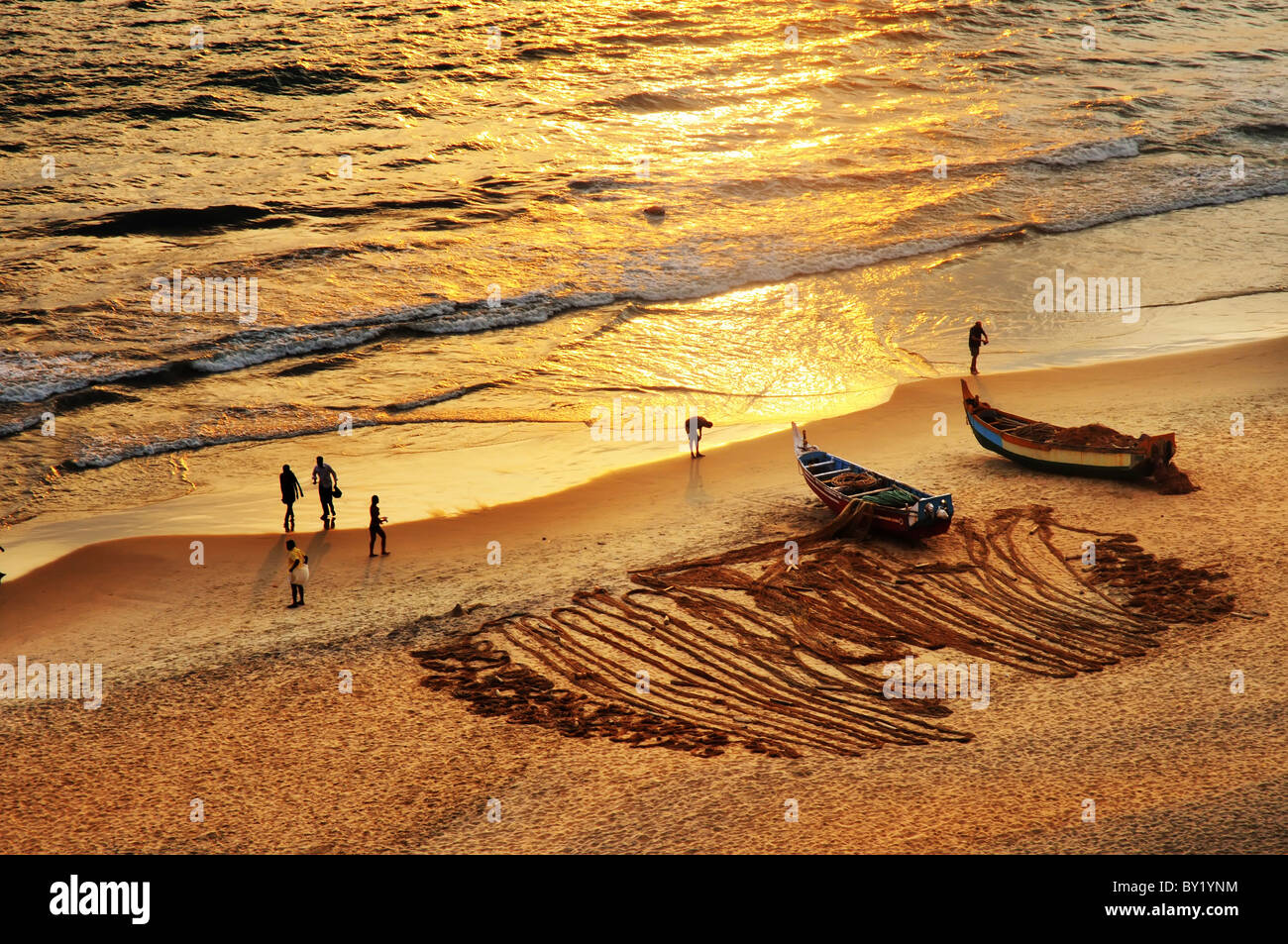 Indian beach goa hi-res stock photography and images - Alamy