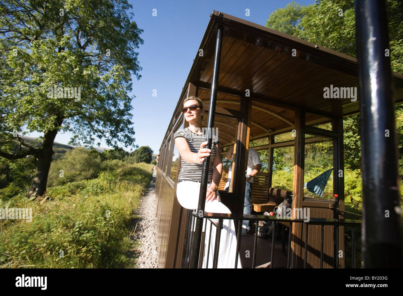 Brecon Mountain Railway, South Wales Stock Photo - Alamy