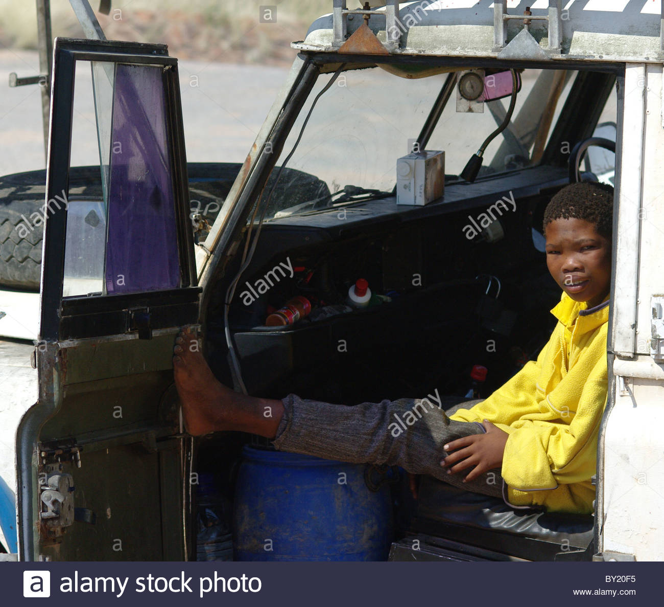 Bushmen Of Southern Africa Boy High Resolution Stock Photography and ...