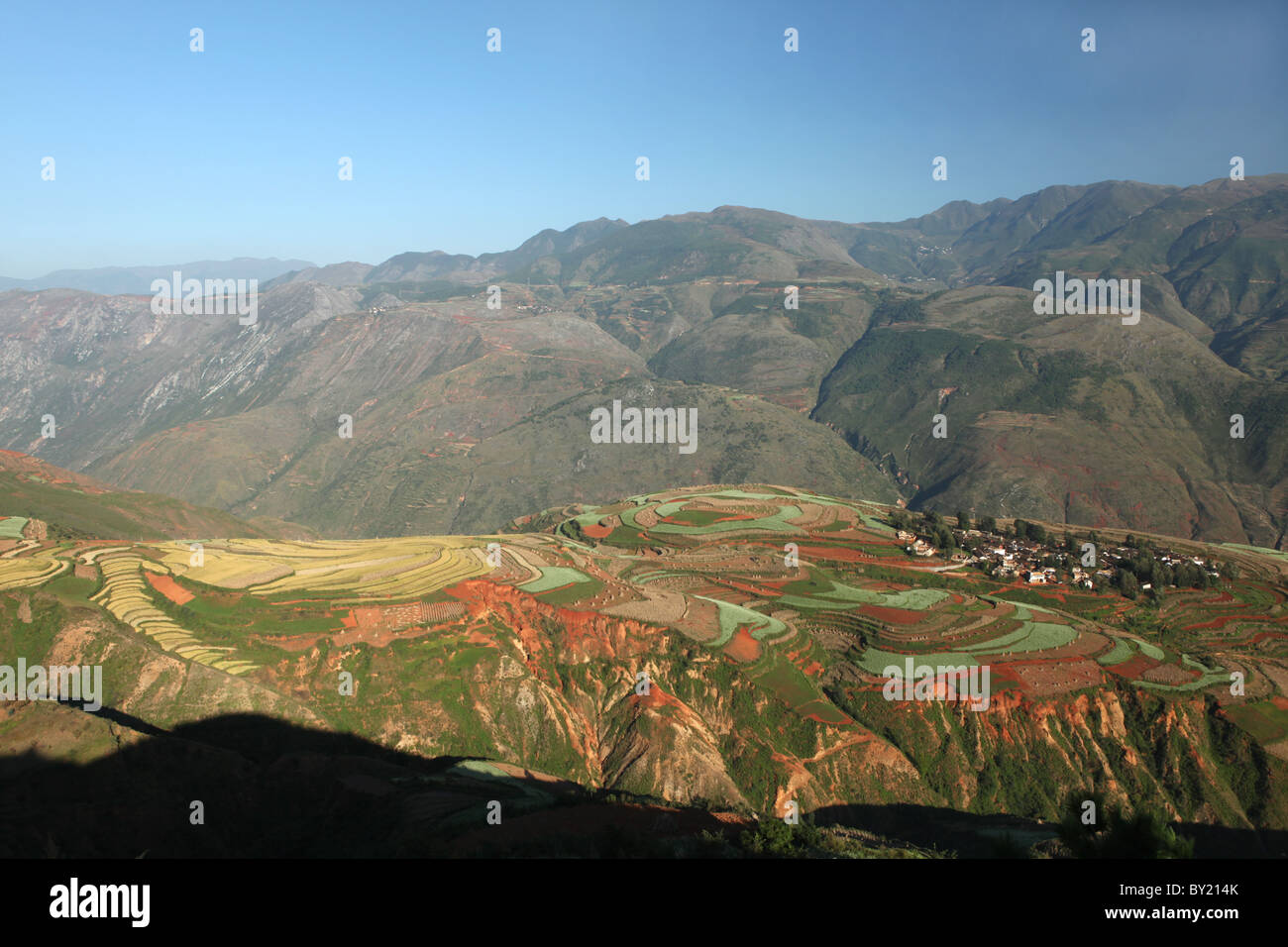 Red Land Soil, Dongchuan, Yunnan Province, China Stock Photo - Alamy