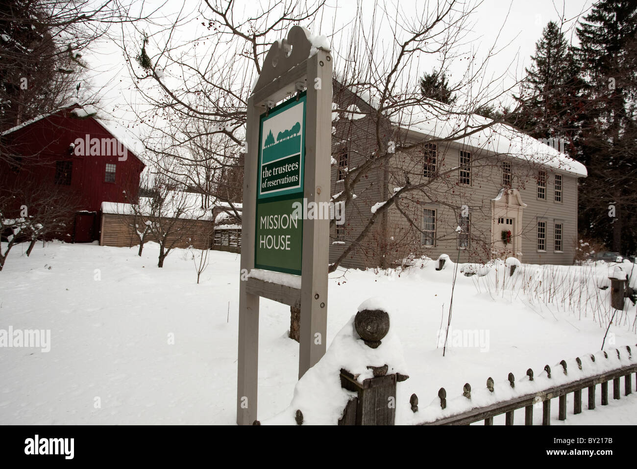 Trustees of the Reservations' The Mission House was the home of the ...
