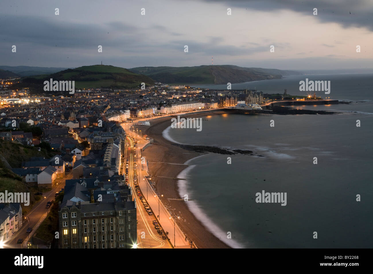 Aberystwyth, West Wales Stock Photo - Alamy