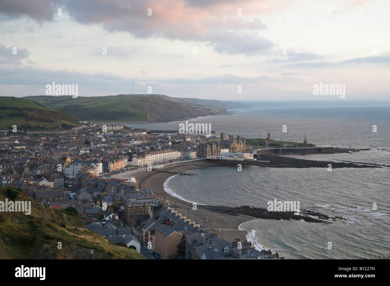 Aberystwyth, West Wales Stock Photo - Alamy