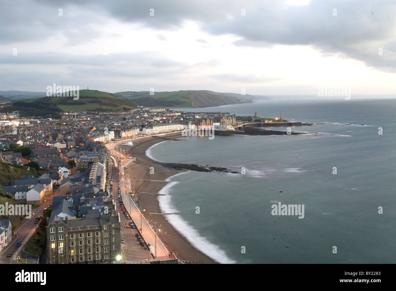 Aberystwyth, West Wales Stock Photo - Alamy