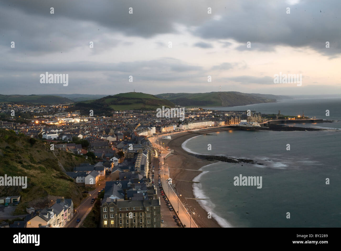 Aberystwyth, West Wales Stock Photo - Alamy