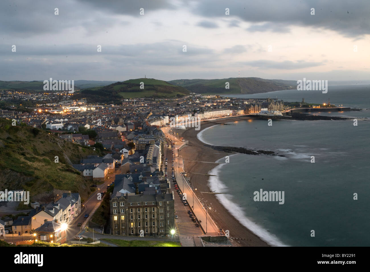 Aberystwyth, West Wales Stock Photo - Alamy