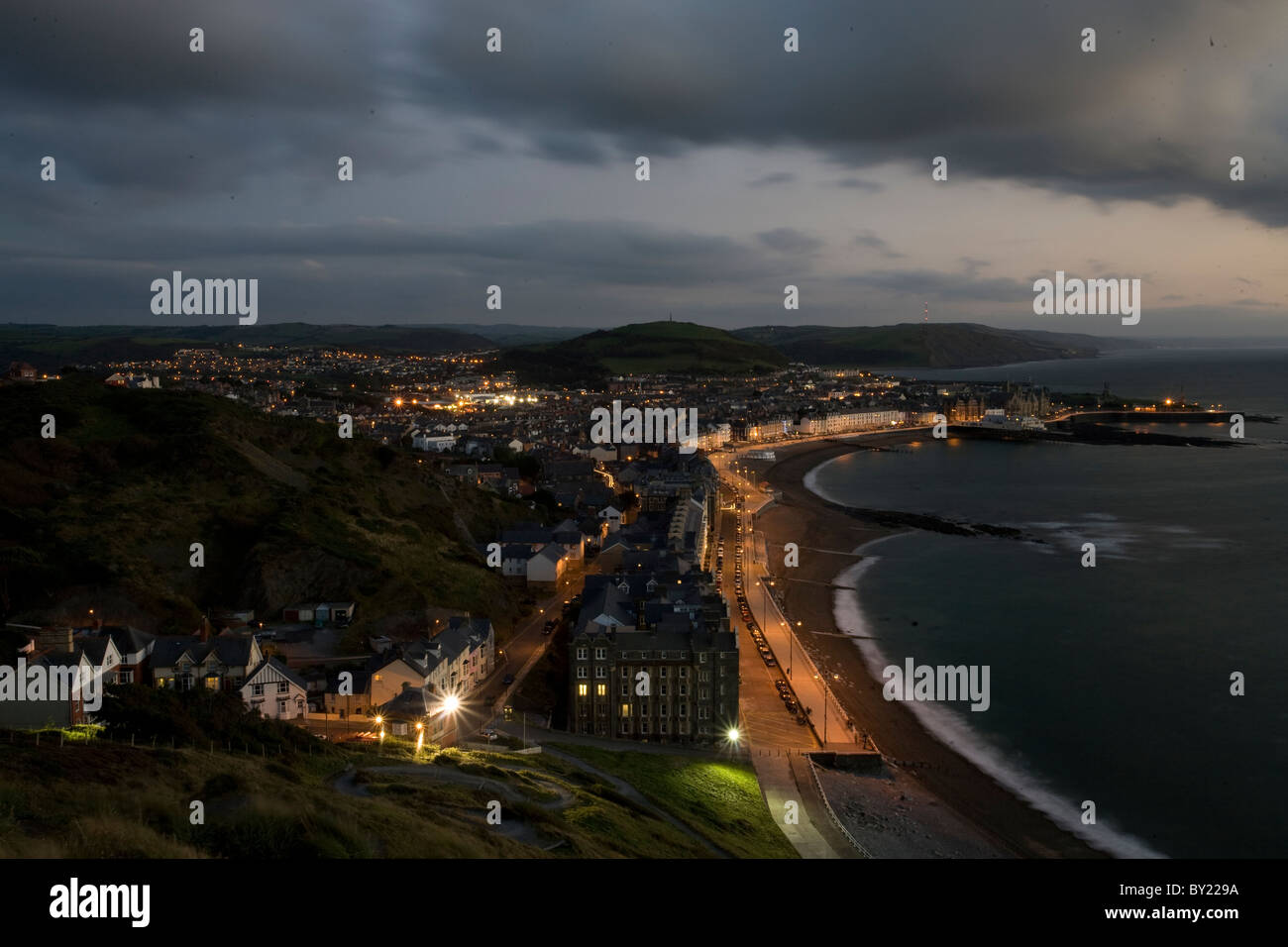 Aberystwyth, West Wales Stock Photo - Alamy