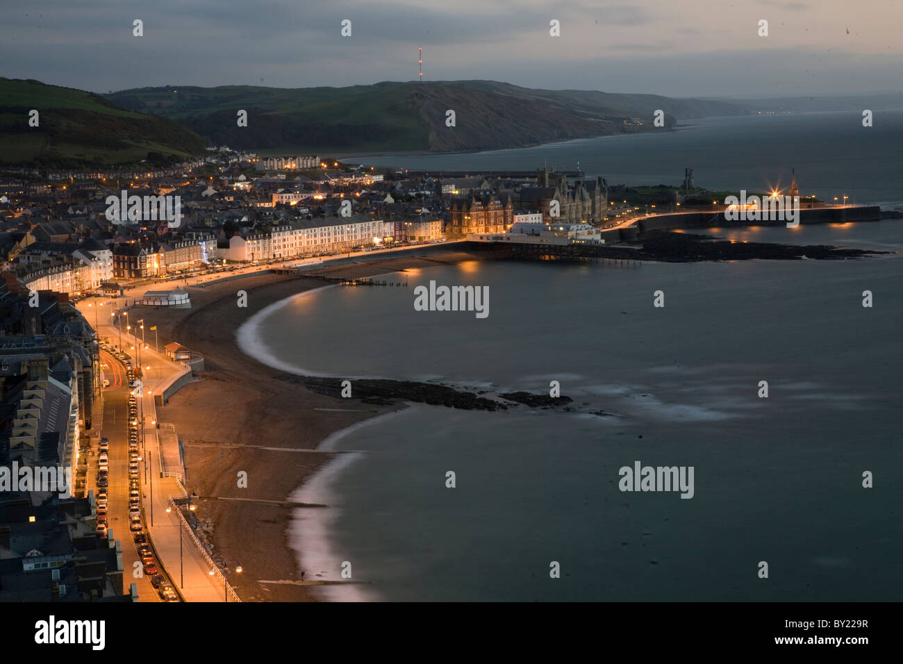 Aberystwyth, West Wales Stock Photo - Alamy