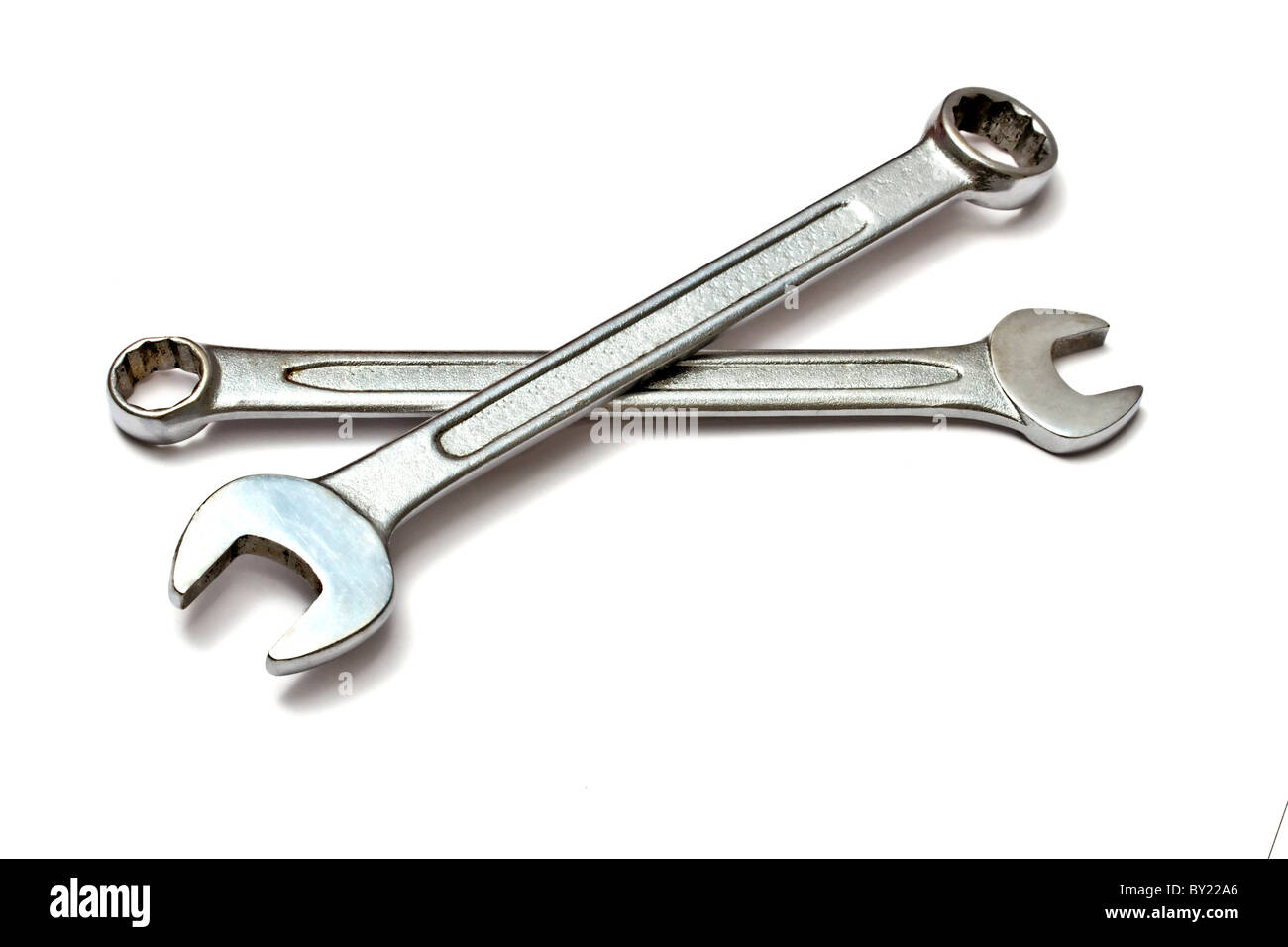 Wrench isolated on white background Stock Photo - Alamy