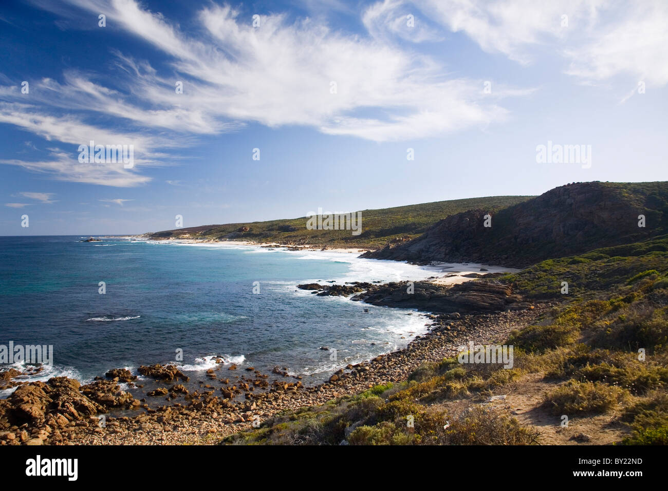Australia, Western Australia, Leeuwin-Naturaliste National Park. Rugged ...