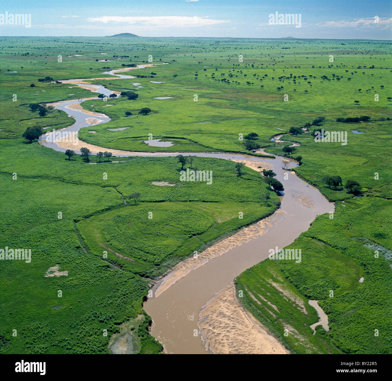 Garamba river winding congo hi-res stock photography and images - Alamy