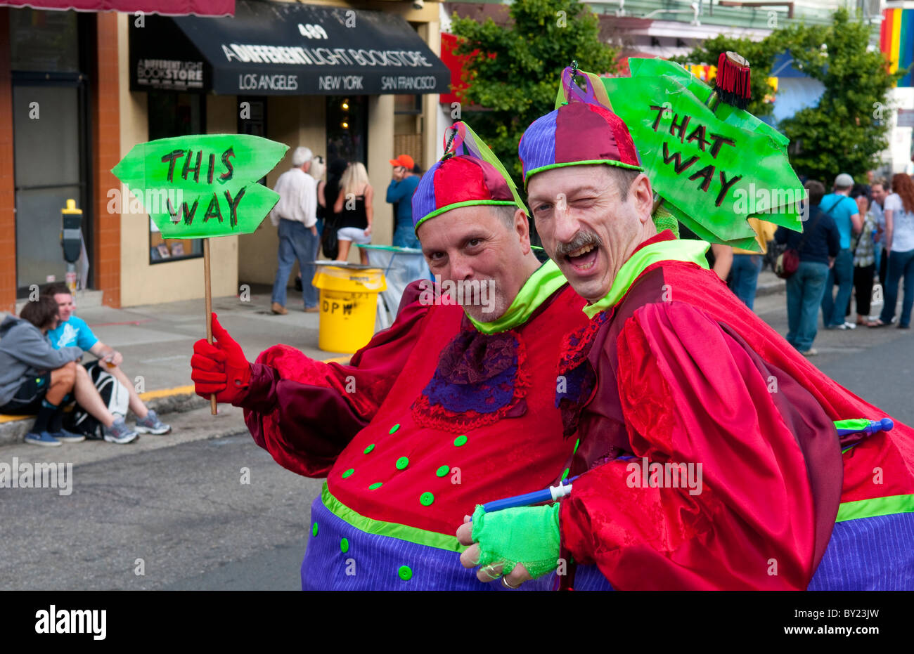 Man wearing pink in Gay Pride Weekend Pink Celebration in the gay ...