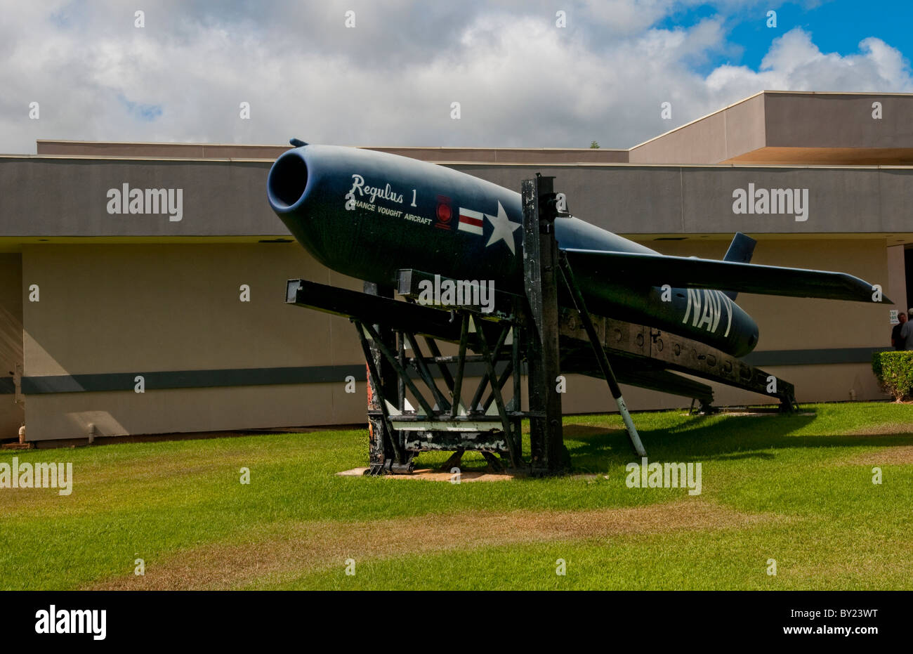 Pearl Harbor Memorial in Honolulu Hawaii Regulus 1 missile aircraft ...