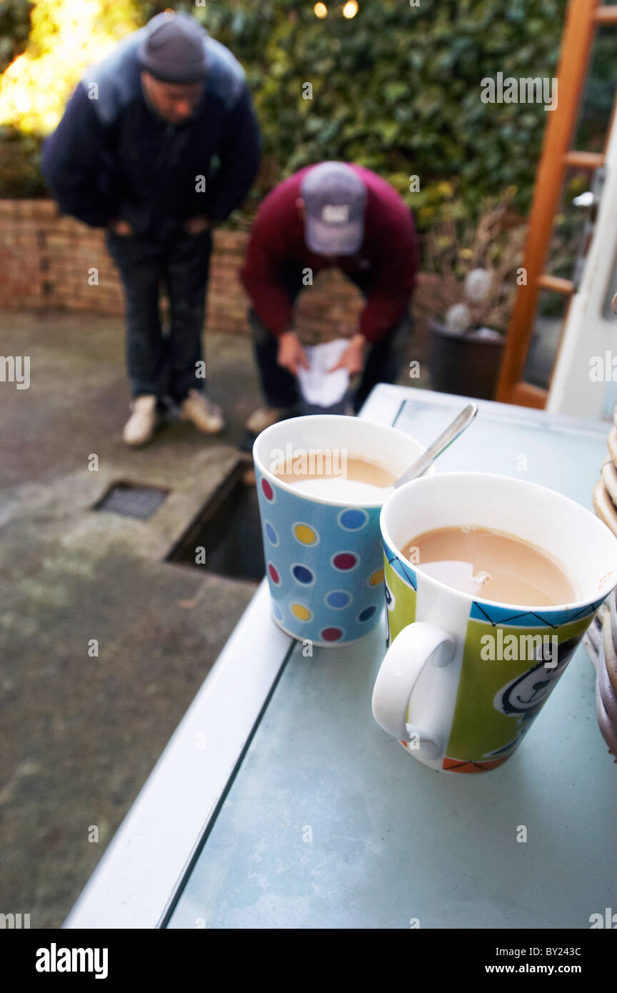 Builder's cup of tea Stock Photo - Alamy
