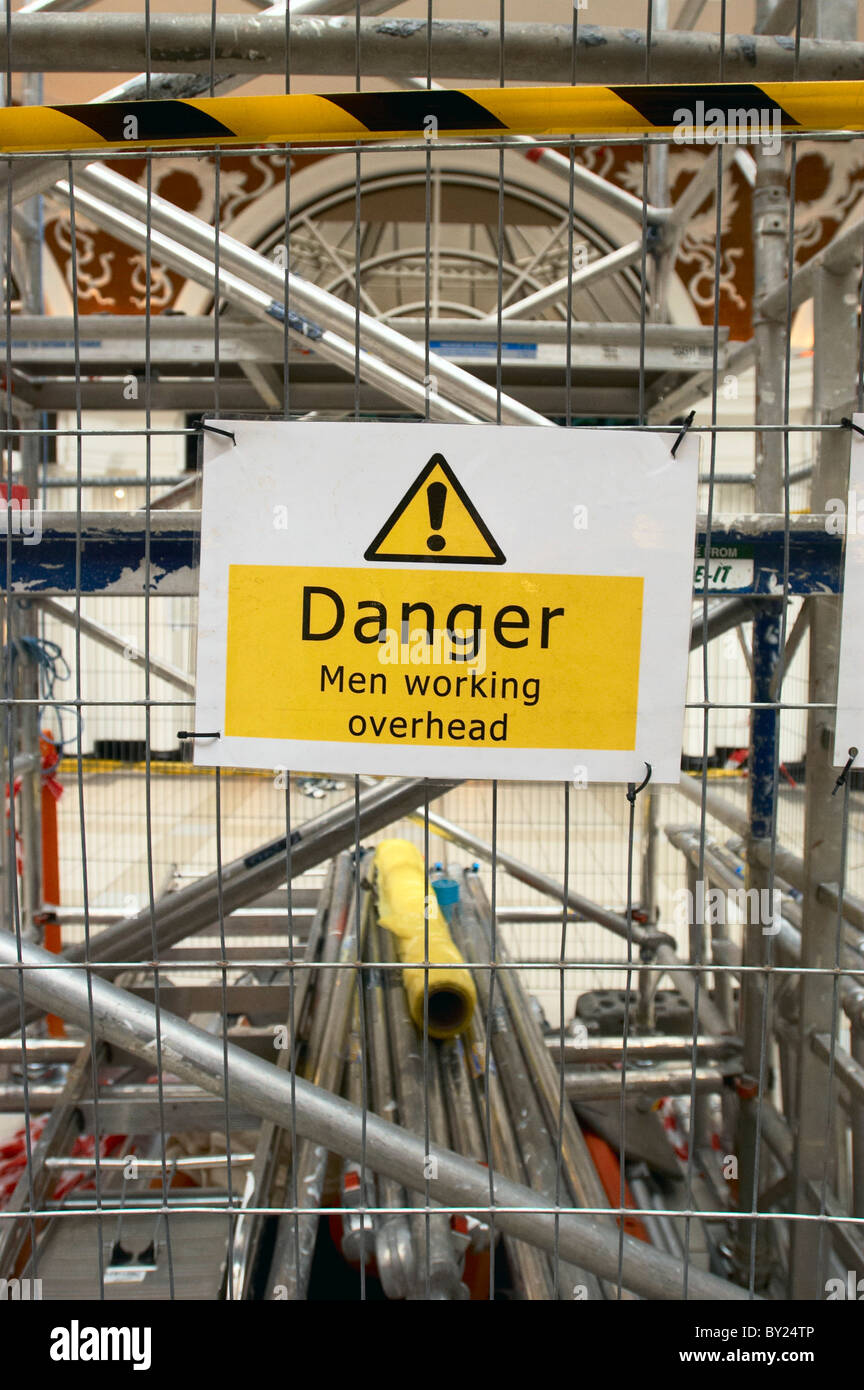 Site safety regulation sign Stock Photo - Alamy