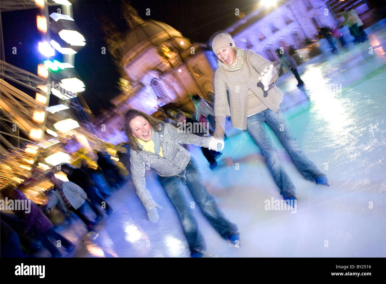 Cardiff winter wonderland ice hi-res stock photography and images - Alamy