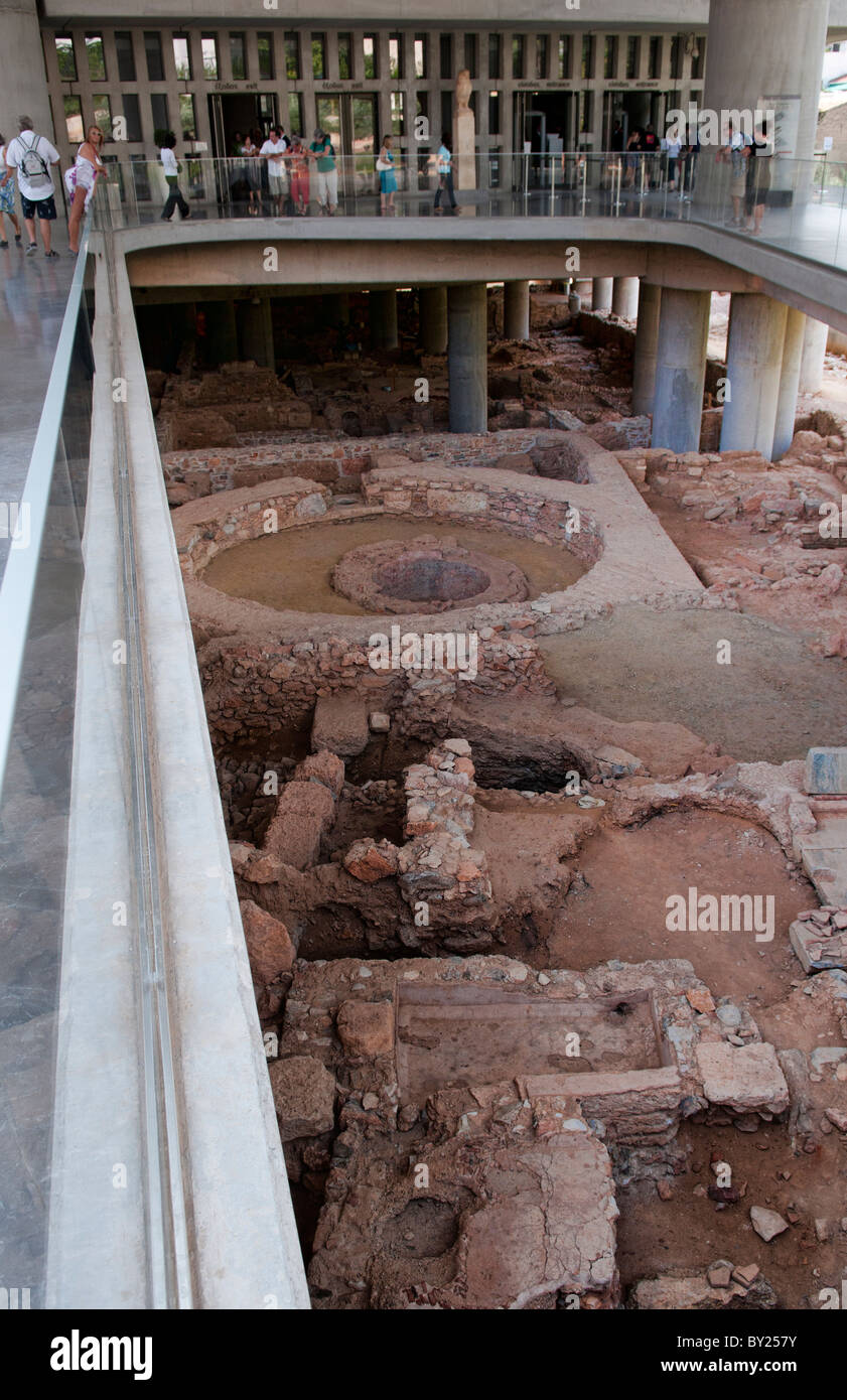 Acropolis Museum Floor