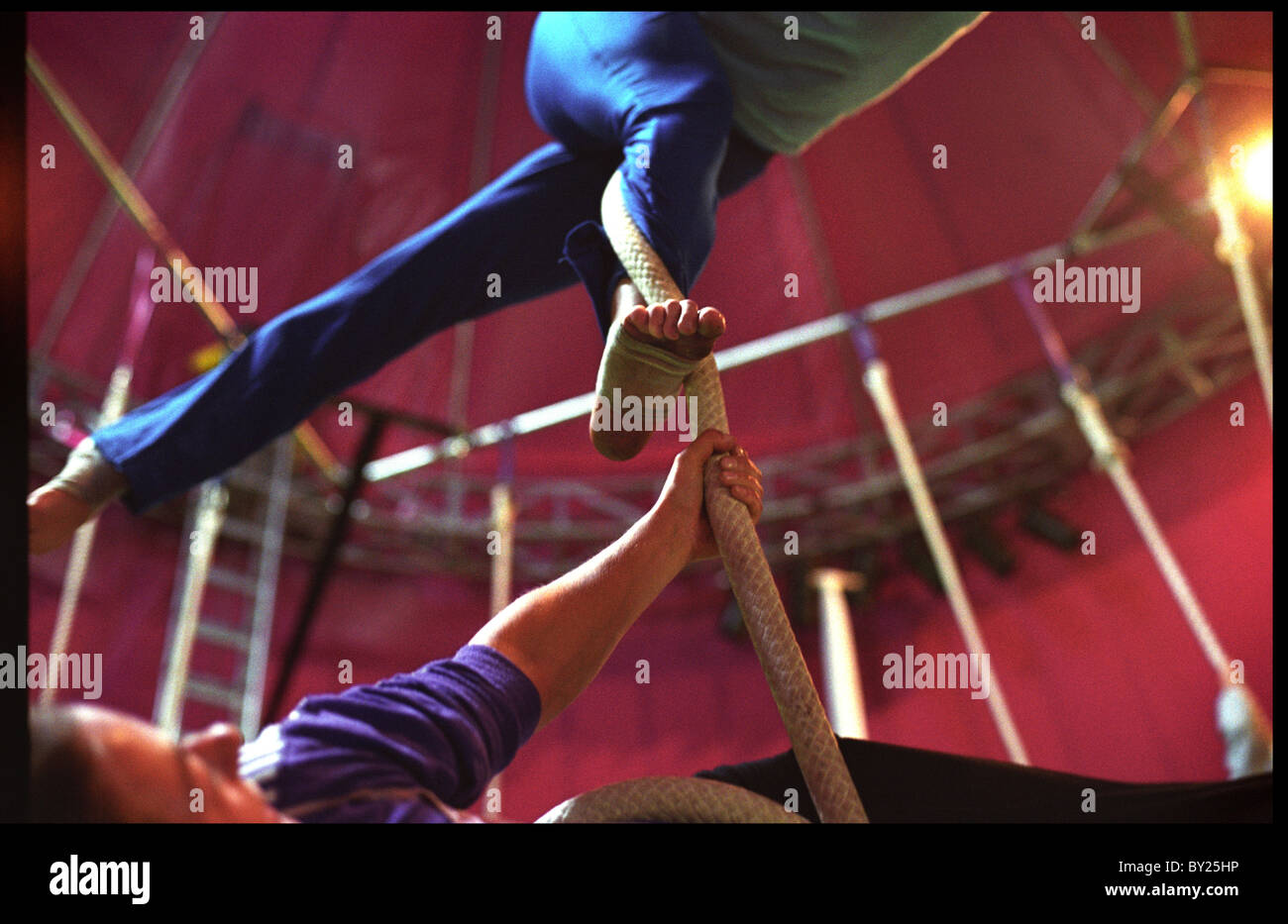 Circus ropes hi-res stock photography and images - Alamy