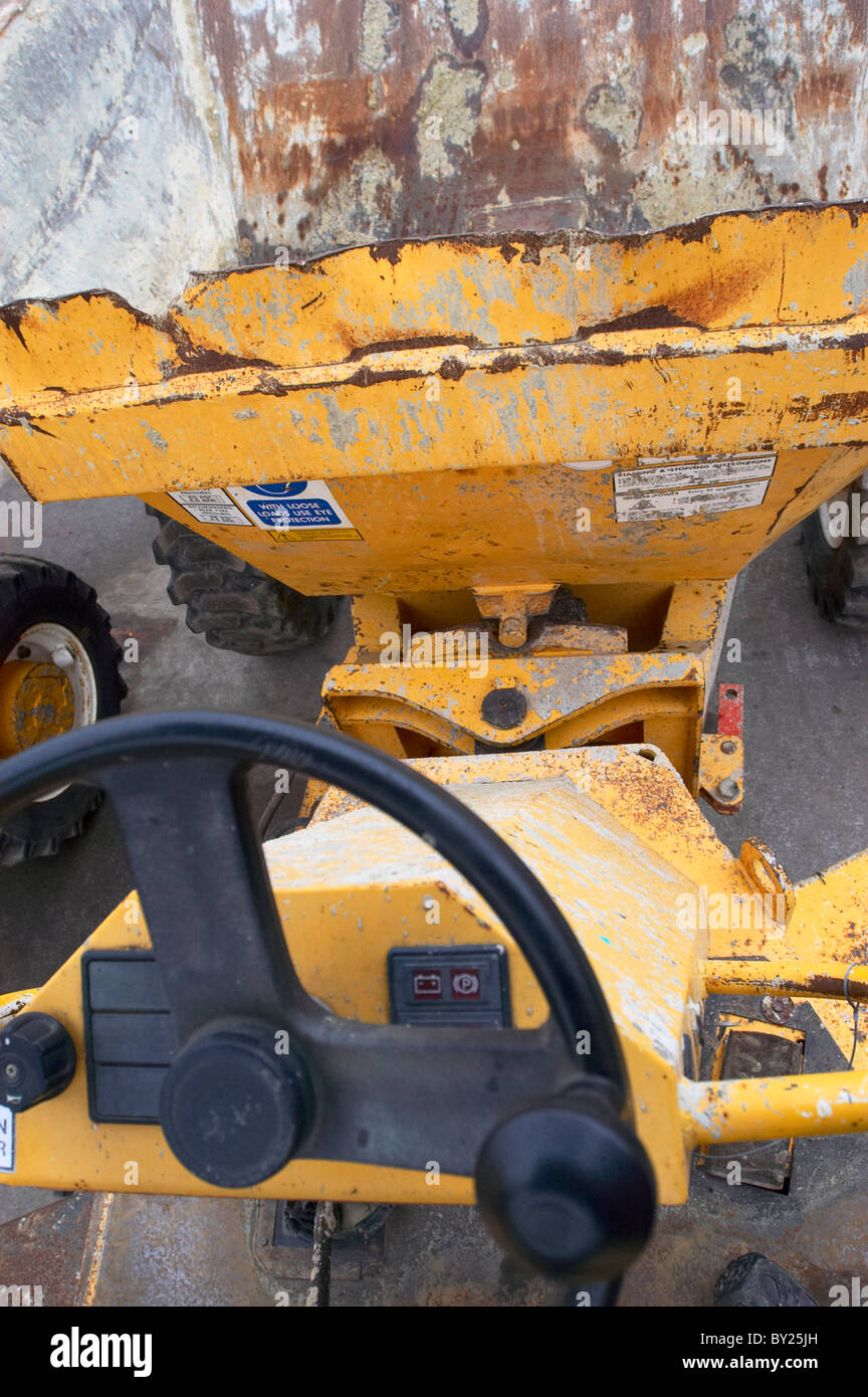 Dumper truck steering wheel detail hi-res stock photography and images ...