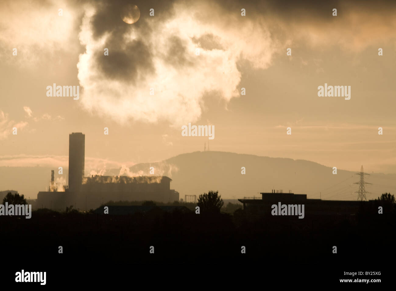 Polluted port talbot hi-res stock photography and images - Alamy