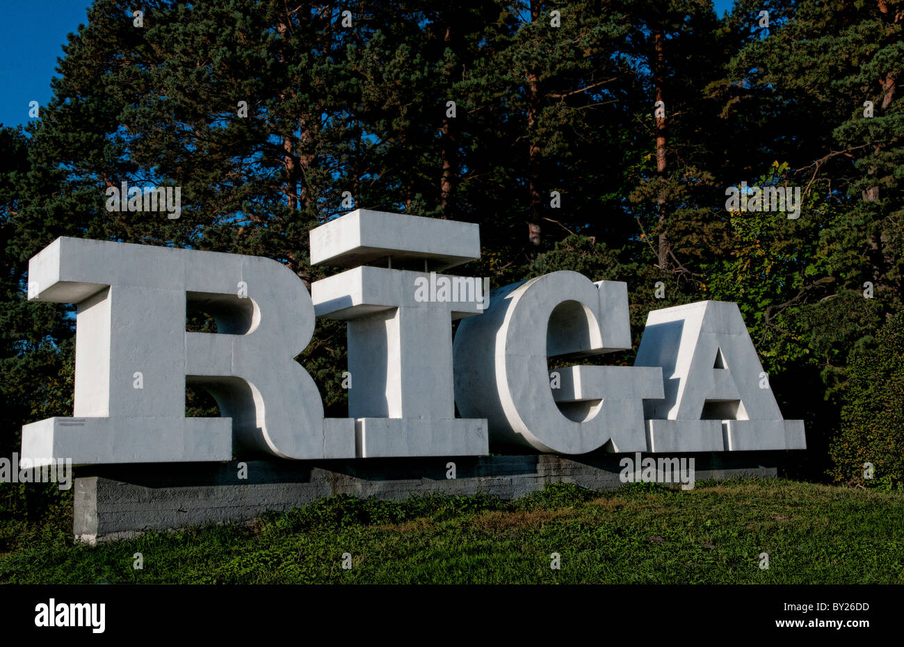 Big riga sign hi-res stock photography and images - Alamy