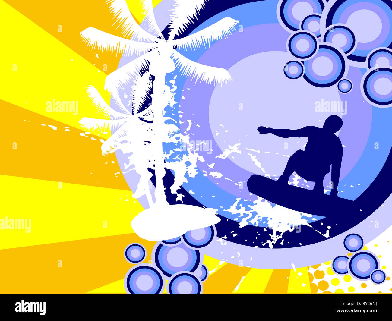 summertime - surfing Stock Photo - Alamy