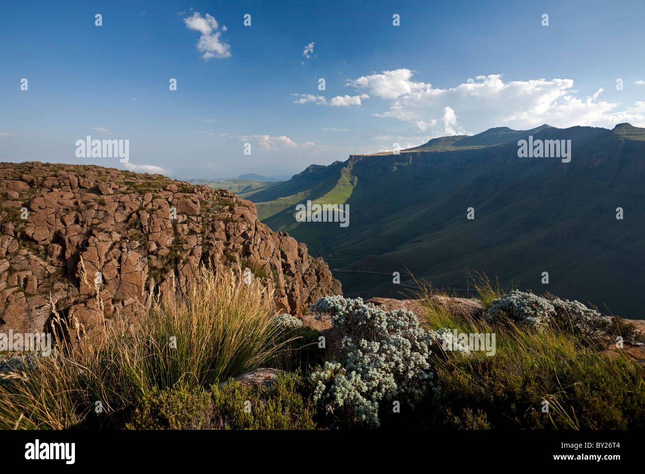 Lesotho mountain pass hi-res stock photography and images - Alamy