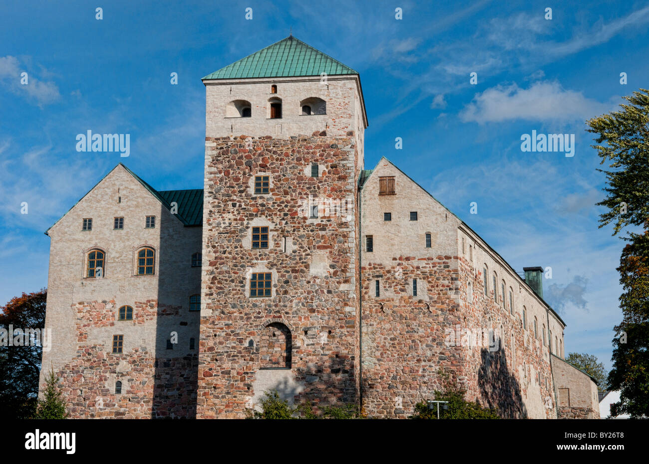 Turku Finland old ancient Turun Linna Castle 12th Century stone ...