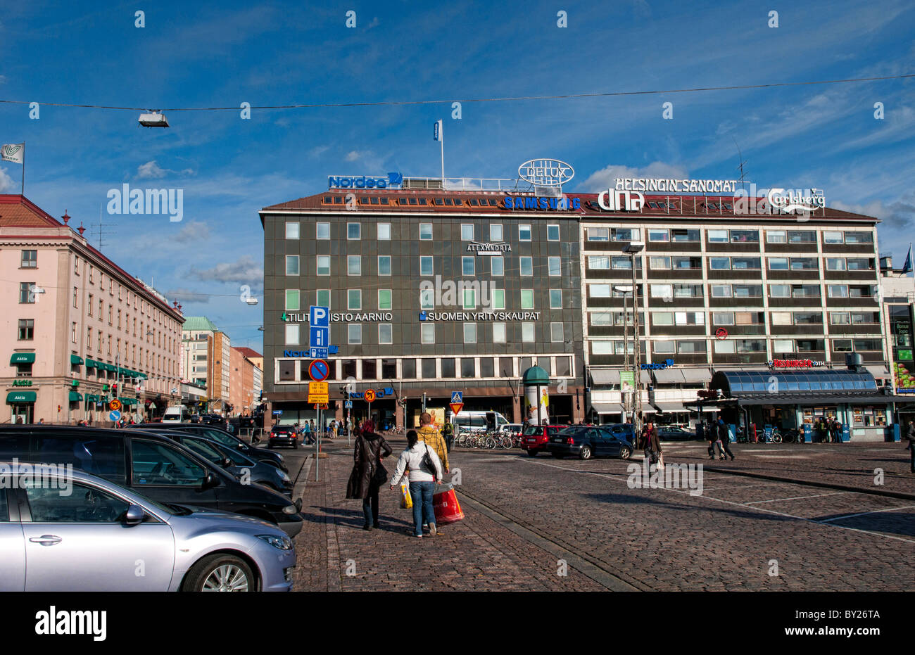 Turku Finland main square center city Main Town Square Kauppatori ...