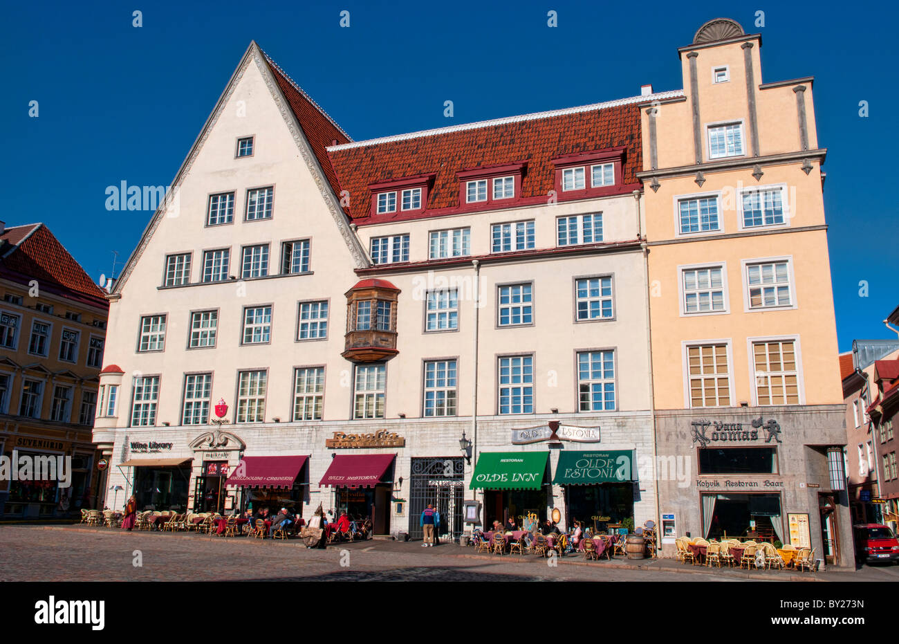 Tallinn Main Square Estonia High Resolution Stock Photography and ...