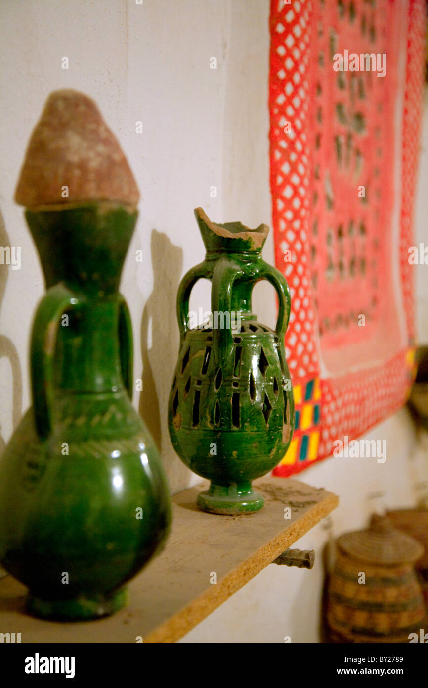 Ghadames, Libya; Inside one of the houses of the old town Stock Photo ...