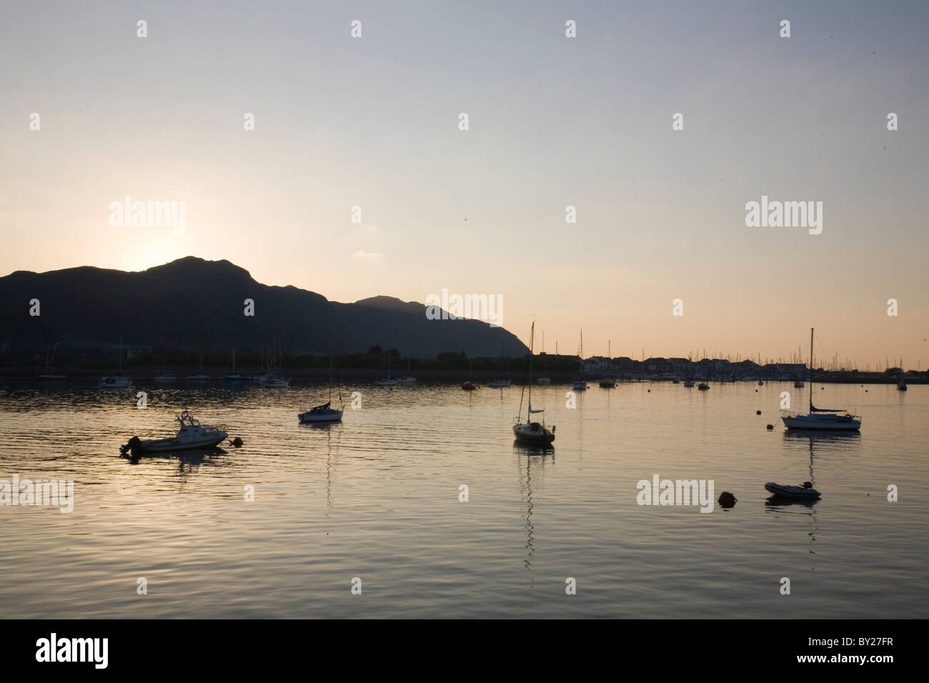 Llandudno beach sunset hi-res stock photography and images - Alamy