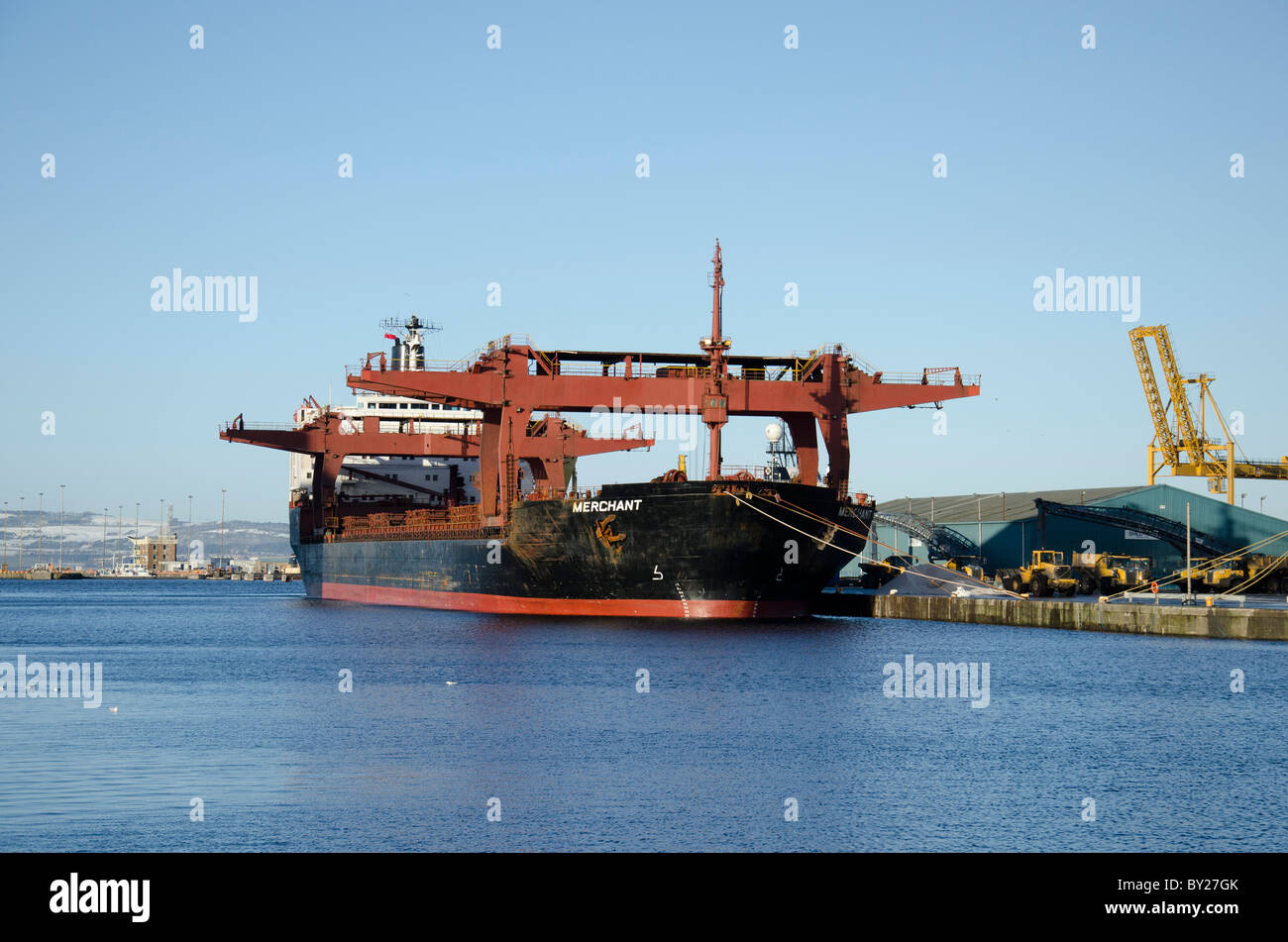 Cargo ship leith edinburgh scotland hi-res stock photography and images ...