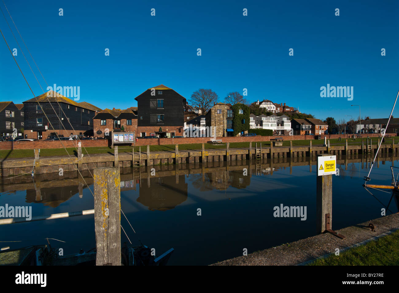 The River Tillingham and Strand Quay Rye East Sussex England Stock ...