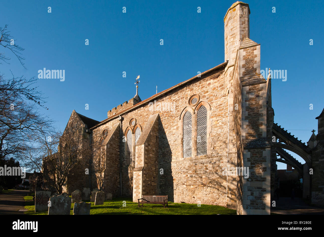 St Marys Parish Church Rye East Sussex England Stock Photo - Alamy