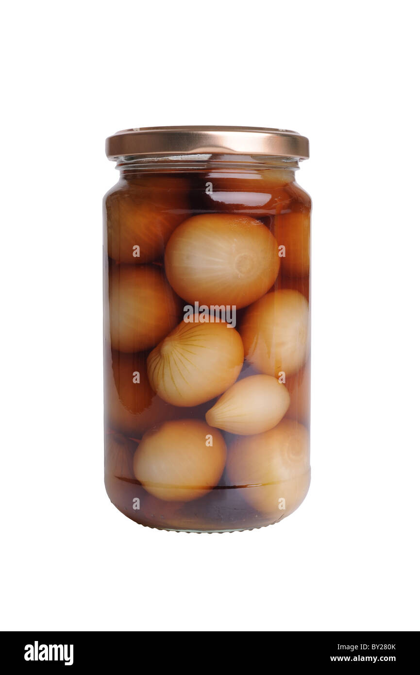 Pickled onions jar hi-res stock photography and images - Alamy
