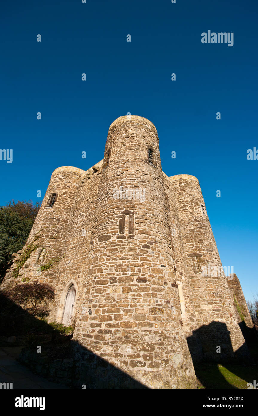 Rye Castle Ypres Tower Rye East Sussex England Stock Photo - Alamy