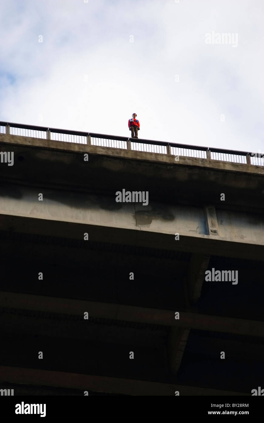 Jumping sky base jump hi-res stock photography and images - Alamy